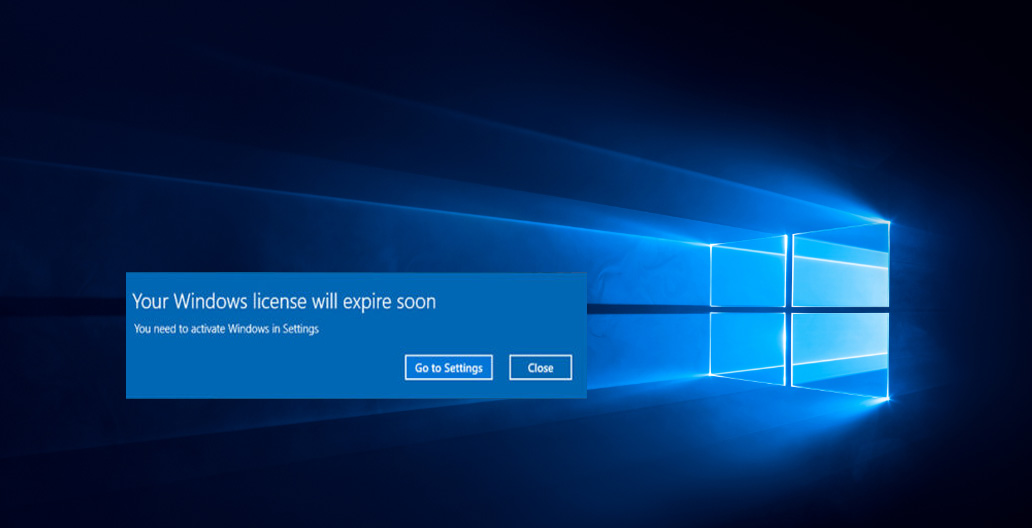 Your Windows License will expire soon" on Windows 10/11